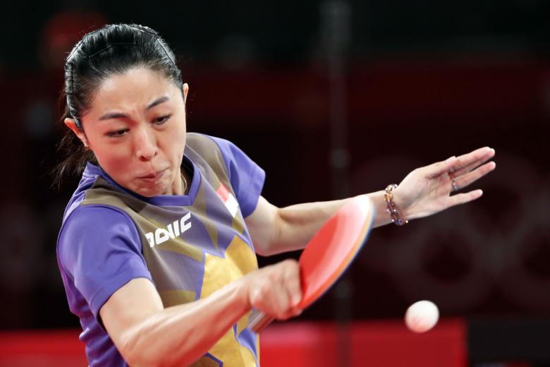 Olympics: Singapore's Yu Mengyu hailed for her brave run in table ...