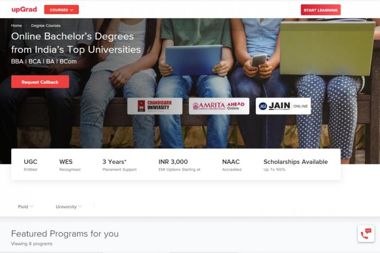 Temasek-backed UpGrad scores US$185m to join India's unicorns | The Straits Times