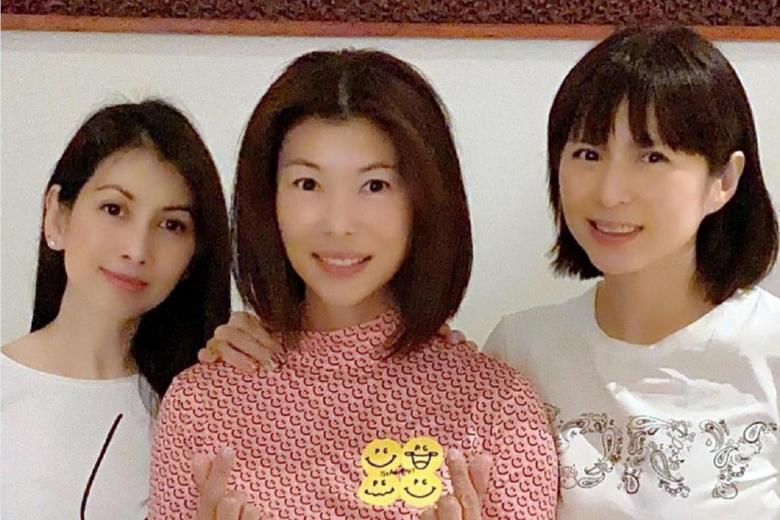 Pan Lingling's reunion with former actresses Madeline Chu and Cherie ...