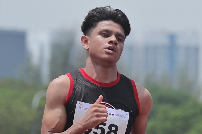 Athletics: Marc Louis rewrites Singapore Under-20 110m hurdles record ...