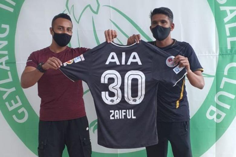 Football: Goalkeeper Zaiful Nizam joins Geylang International a week ...