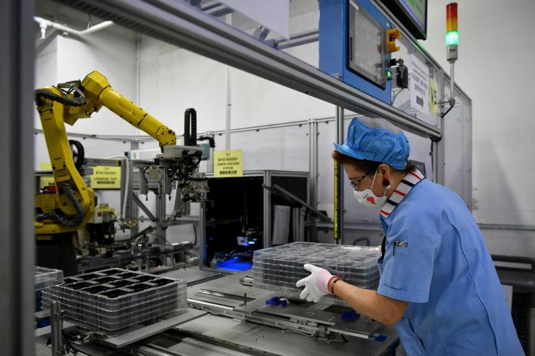 S'pore factory activity records slower expansion amid Covid-19 supply ...