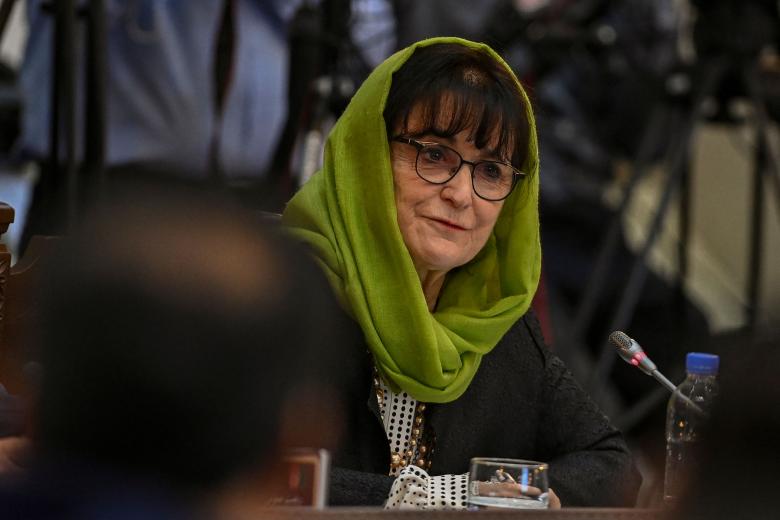 UN envoy meets new Afghan interior minister Haqqani, who is wanted by ...