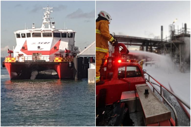 Fire at Shell's Pulau Bukom plant leaves 4 with minor injuries | The ...