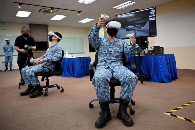 RSAF technician trainees now assessed using virtual reality 'escape ...