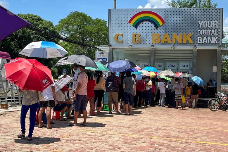 Myanmar currency drops 60 per cent in weeks as economy tanks after ...