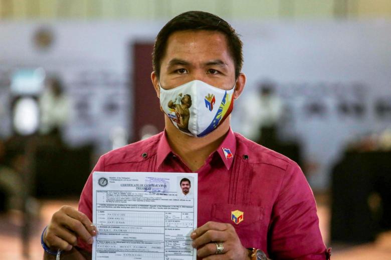 Philippine election season starts; Pacquiao first off the blocks to ...