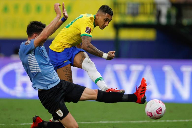 Football: Raphinha stars as Brazil cruise past Uruguay | The Straits Times