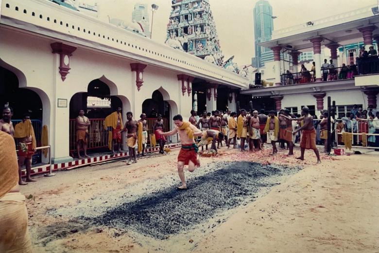 Firewalking at S'pore's oldest Indian temple is an unbroken tradition ...