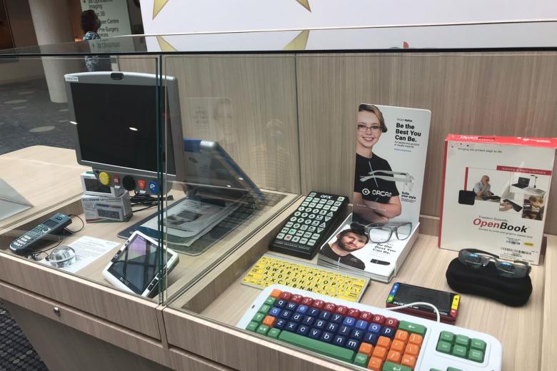 Visually impaired patients at SNEC can borrow assistive devices for ...