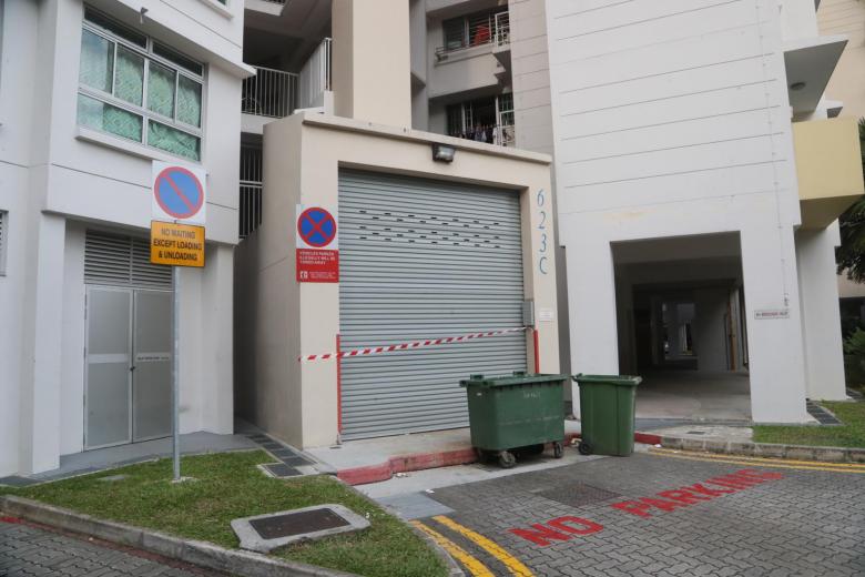 Cleaner dies in Punggol HDB trash compactor, no foul play suspected ...