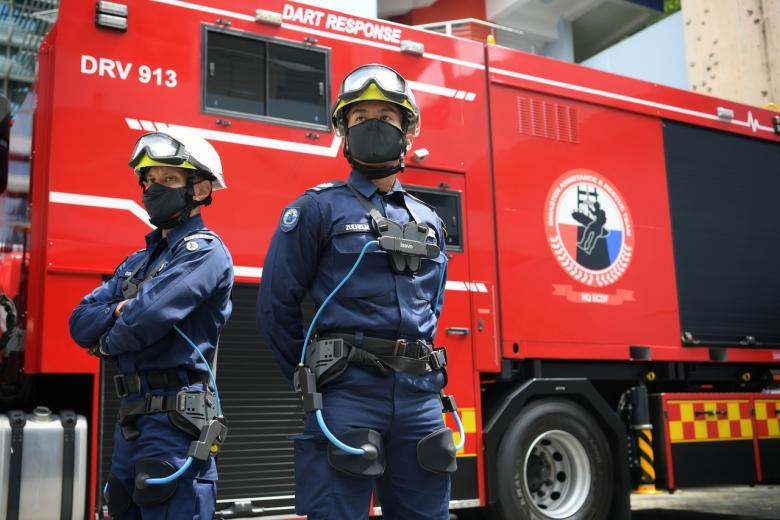 SCDF to trial soft 'exosuit' for emergency medical officers and rescue ...