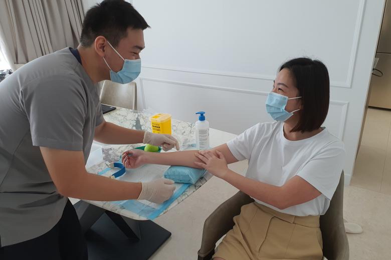 Home-based health screenings on the rise in Singapore | The Straits Times