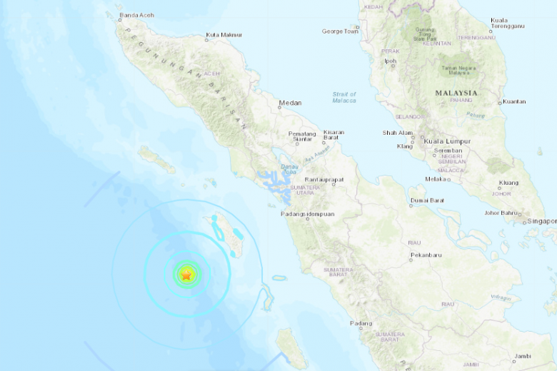 5.9 magnitude quake strikes off Indonesia's Sumatra: USGS | The Straits ...