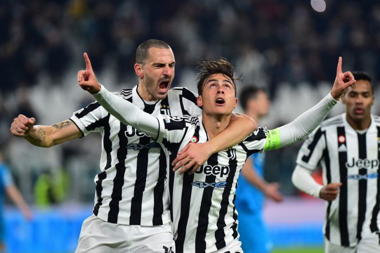 Football: Dybala double helps Juve secure spot in Champions League ...