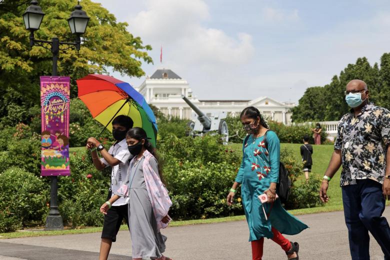 Crowds throng Istana open house to celebrate Deepavali | The Straits Times