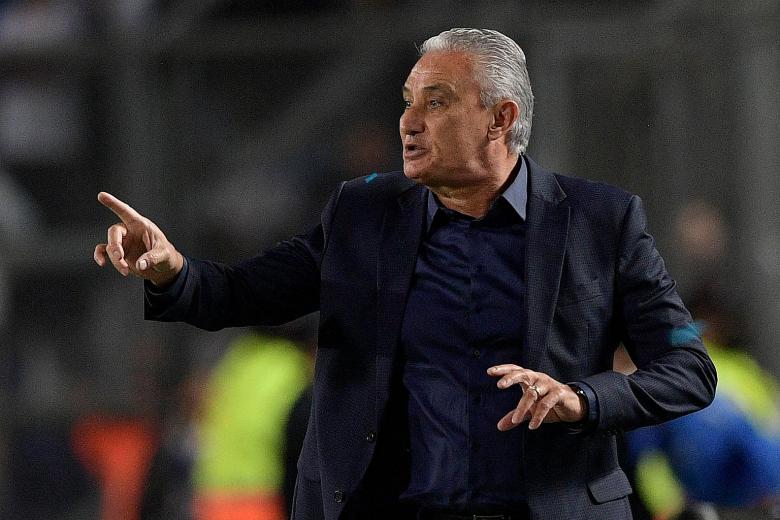 Football: Angry Brazil coach hits out at officials after goalless draw ...