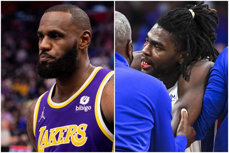 NBA: Fracas as LeBron James ejected for only second time, after leaving ...