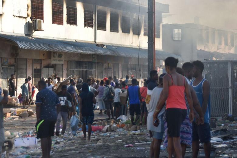 Australian police take control of Solomon Islands capital after days of ...