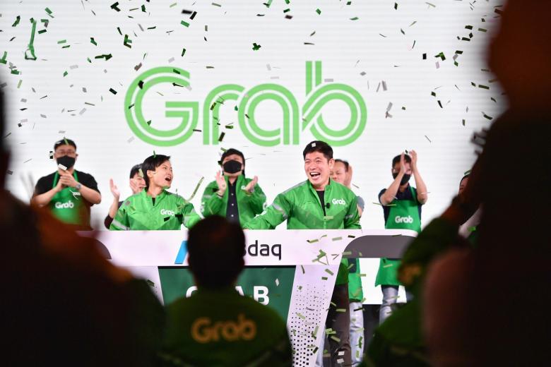 Grab shares soared then dropped in Nasdaq debut, bell-ringing ceremony ...