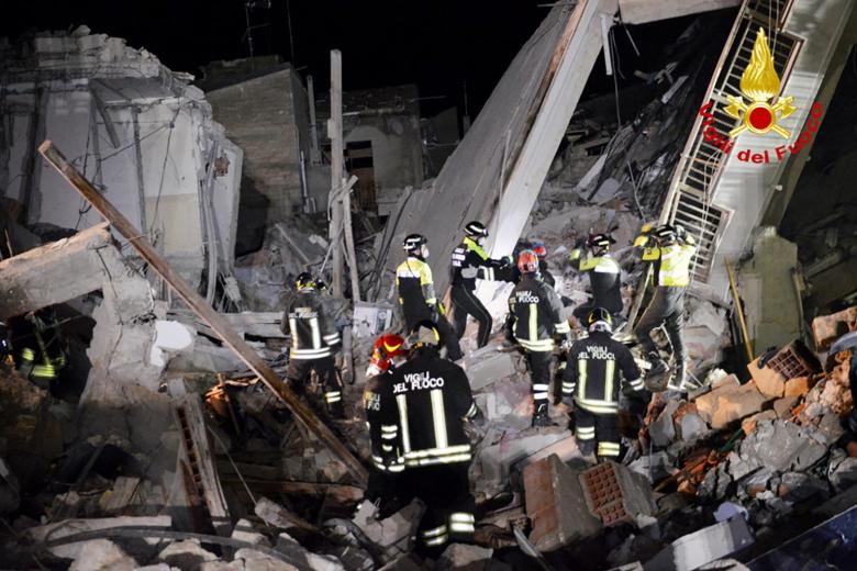 At least four dead after gas explosion in Sicily | The Straits Times