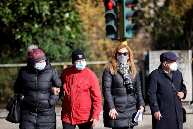 Italy makes outdoor mask wearing compulsory | The Straits Times