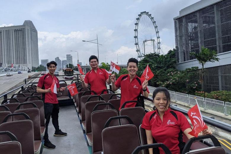 4 Singapore athletes who conquered the world in 2021 feted in bus ...