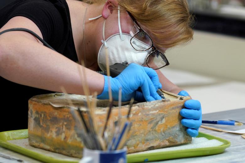 130-year-old time capsule found in base of statue of Confederate ...