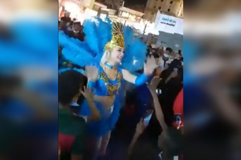 Samba show shakes Saudi Arabia | The Straits Times