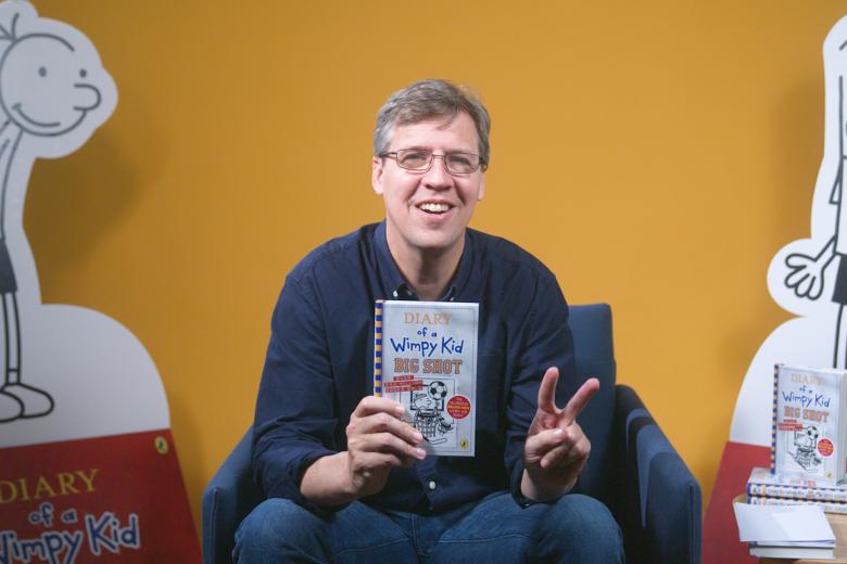 Best-selling Diary Of A Wimpy Kid author Jeff Kinney happy to get ...