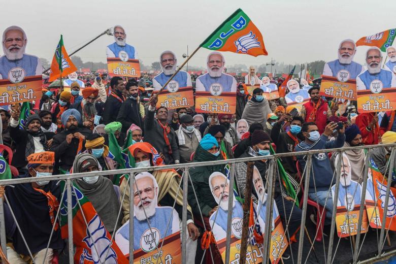 Election campaigns in India go digital as Omicron spreads | The Straits ...