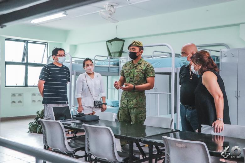 Parents, loved ones attend enlistment day of SAF recruits in Pulau ...