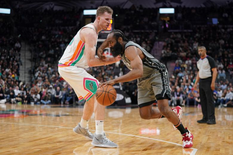 NBA: James Harden's triple-double leads Nets past Spurs | The Straits Times