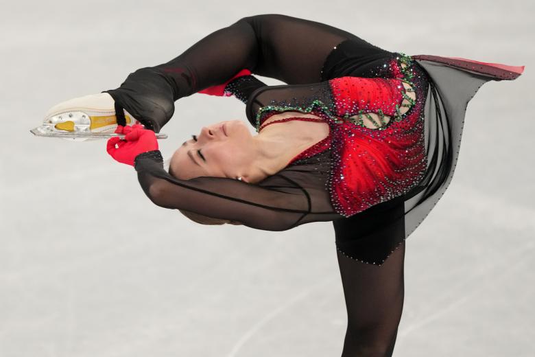 Winter Olympics: Russian figure skater, 15, first woman to land quad ...