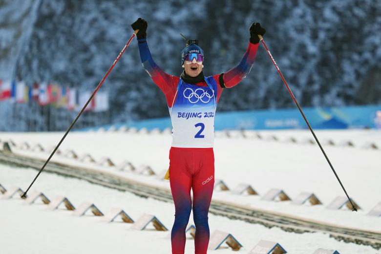 Winter Olympics: Boe stays in his biathlon lane to deliver historic ...
