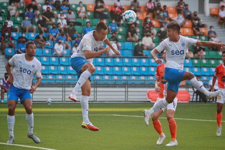 Football: SPL champions Sailors secure opening-game win against Hougang ...