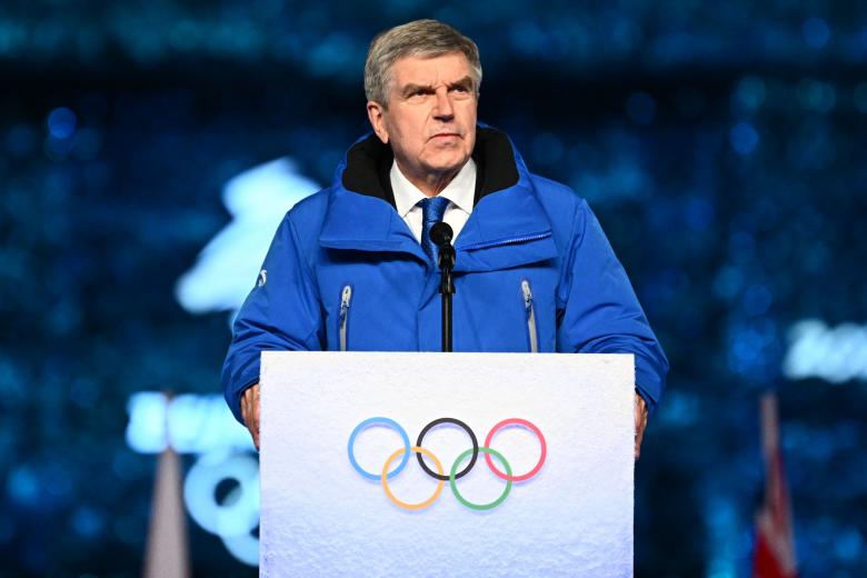 Olympics: IOC chief Bach 'on side of peace' in Russia's sporting exile ...
