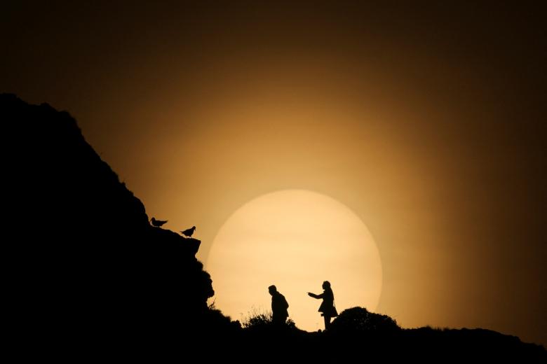 Sunset like a painting | The Straits Times