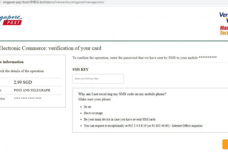 How scammers posing as SingPost trick victims with SMSes, fake sites ...