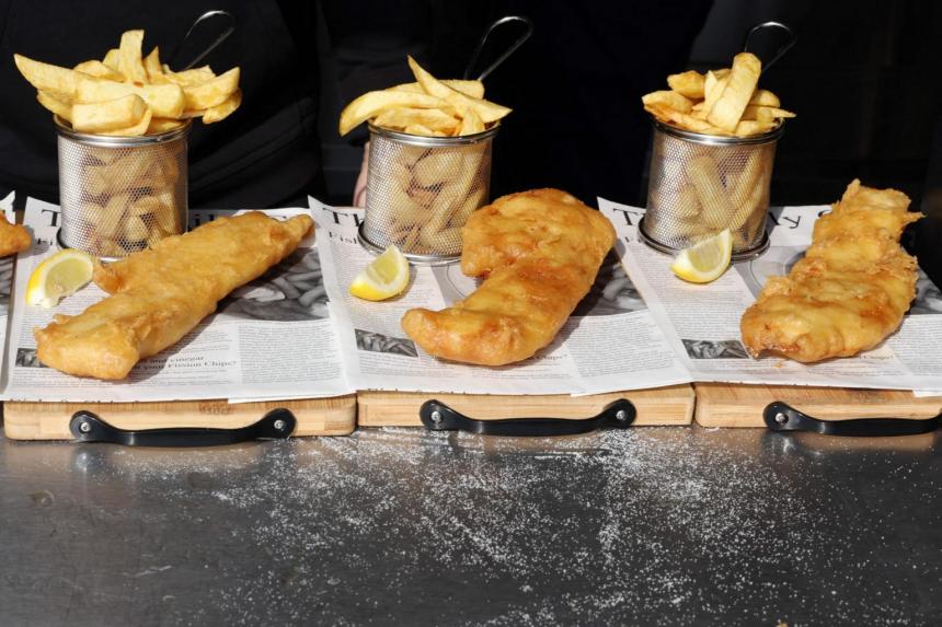 Cod of war: Ukraine batters British fish and chips | The Straits Times