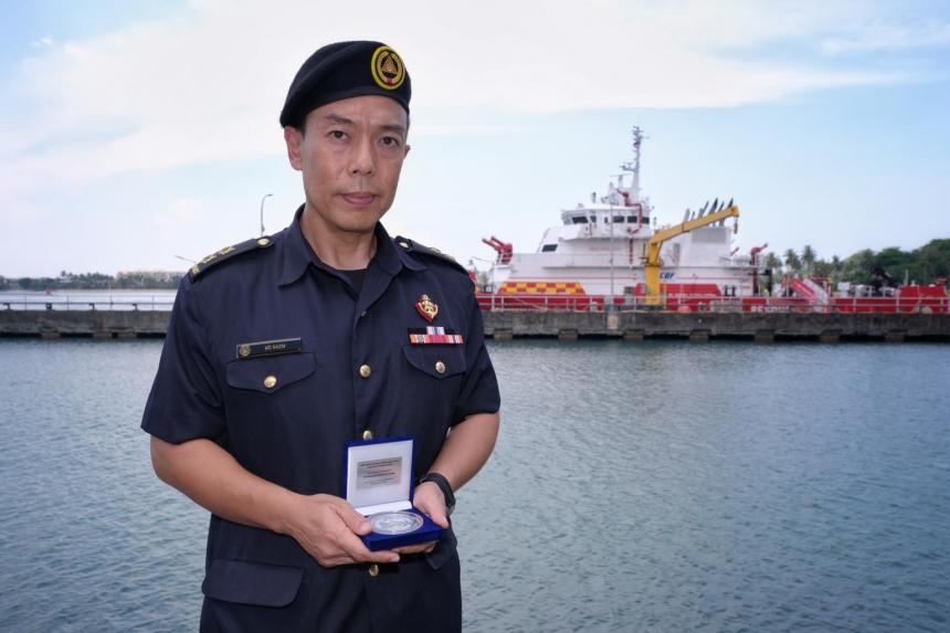 10 officers lauded during SCDF Marine Division's 10th anniversary ...