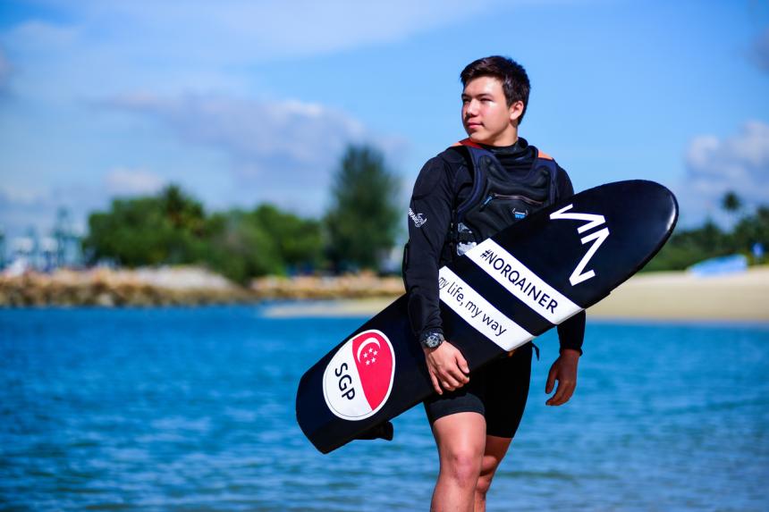 ST Athlete of the Year: Kitefoiler Maximilian Maeder rises above and ...