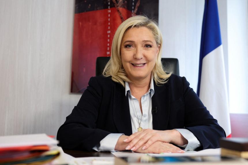 France's Le Pen strives to build on ratings boost to further detoxify ...