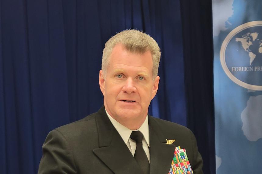 China 'taking notes and learning' from Ukraine, says top US admiral in ...