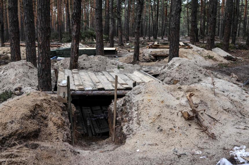 The things they left behind: Russia's abandoned camp near Kyiv | The ...