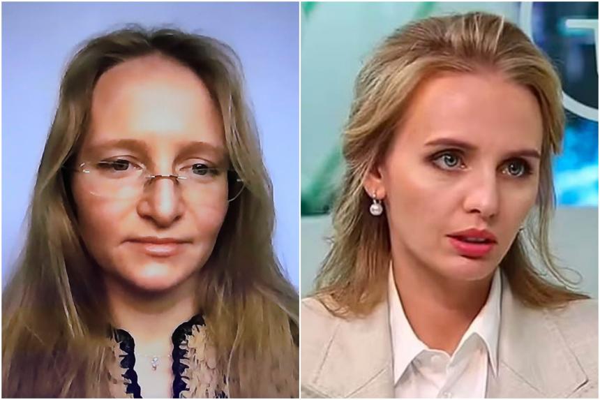 Why the US is targeting Putin's daughters with sanctions | The Straits ...