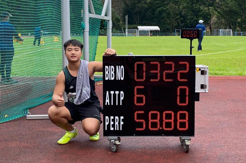 School sports: Discus thrower Anson Loh not content to break records ...