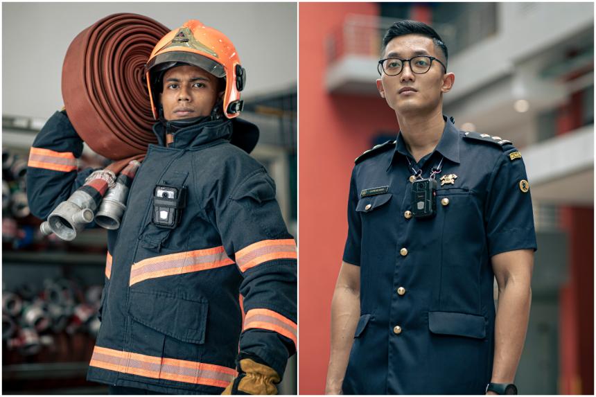 SCDF to roll out body-worn cameras for front-liners, enforcement ...