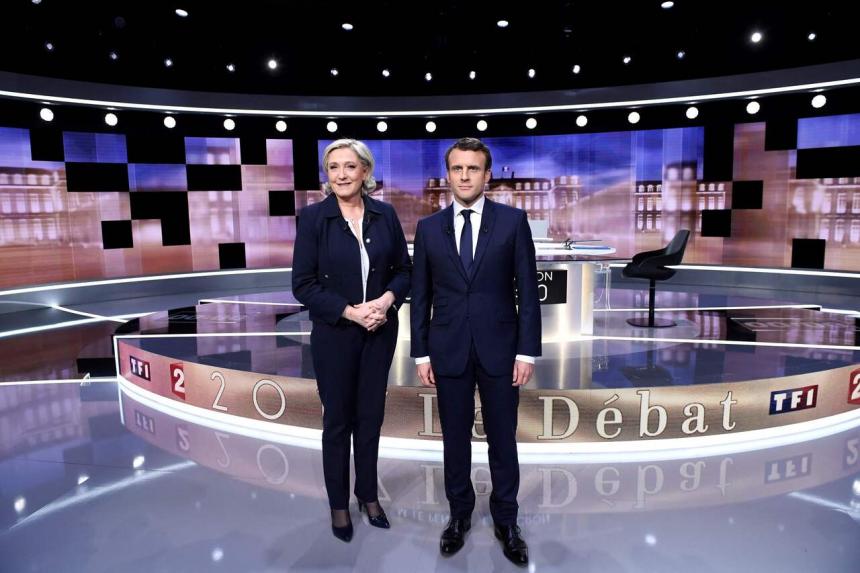 French presidential debate: Pivotal campaign moment in Macron-Le Pen ...