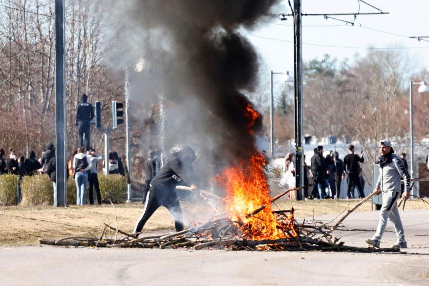 Several people injured in Sweden riots | The Straits Times